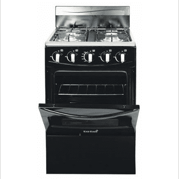 Style 50X50 Full Gas Cooker – Black - Bash Appliances
